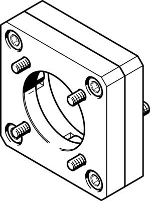 Фланец электродвигателя Festo EAMF-A-64A/B-60G/H - БНТ ТРЕЙД ГРУПП